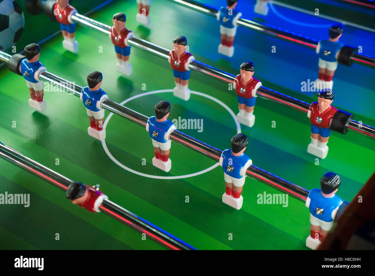 Soccer table game Stock Photo - Alamy
