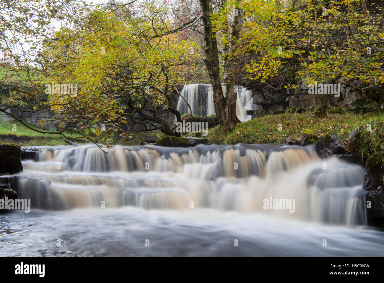 Catrake force waterfall in keld hi-res stock photography and images - Alamy