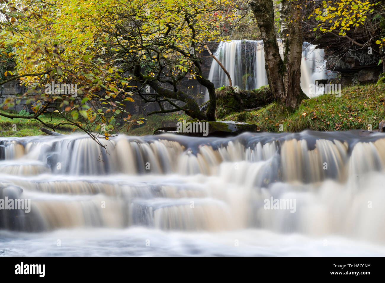 Catrake force waterfall in keld hi-res stock photography and images - Alamy