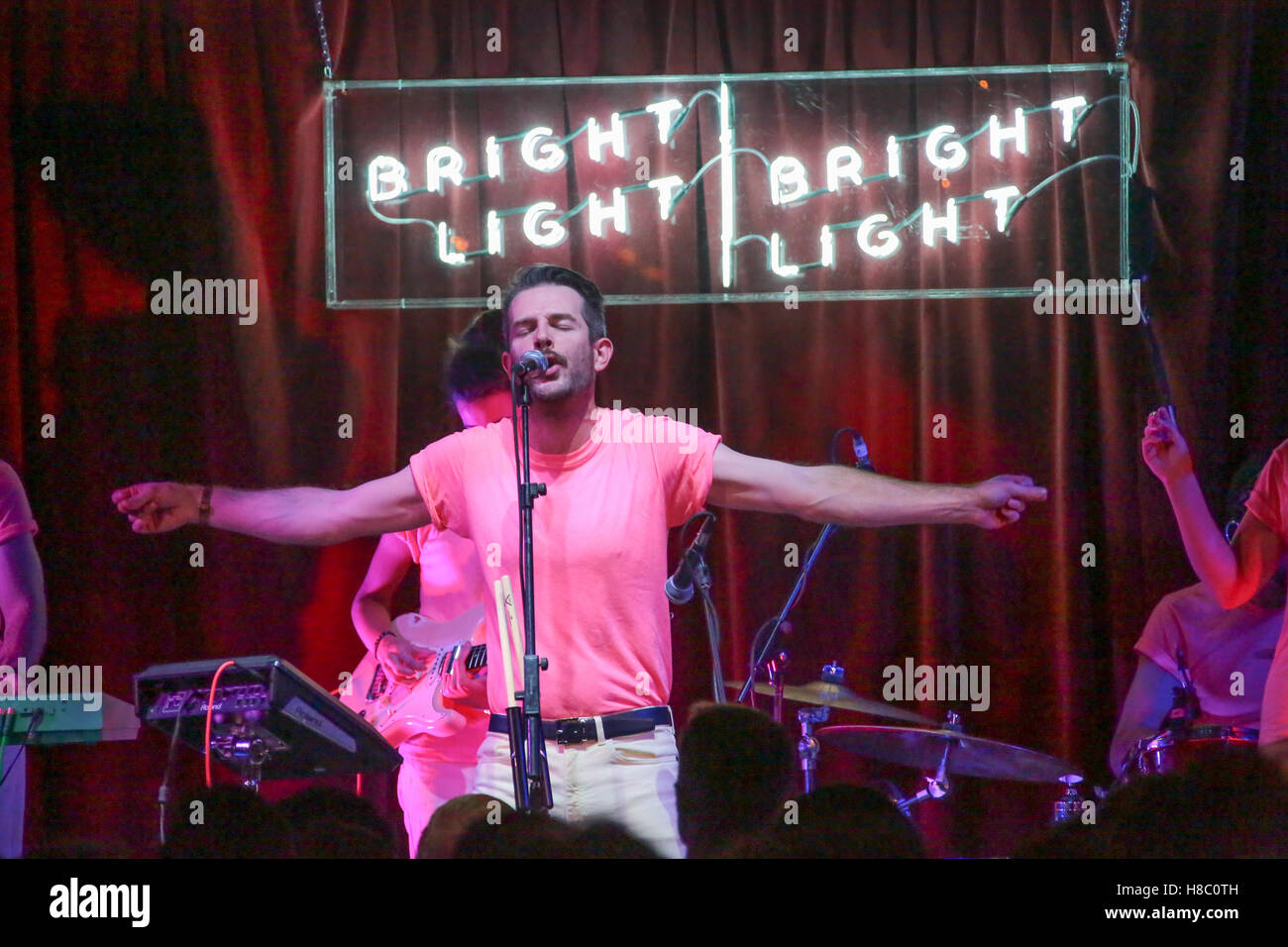 Rod Thomas (aka Bright Light Bright Light) performing live on stage at ...