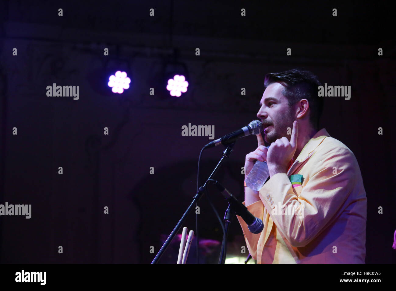 Rod Thomas (aka Bright Light Bright Light) performing live on stage at ...