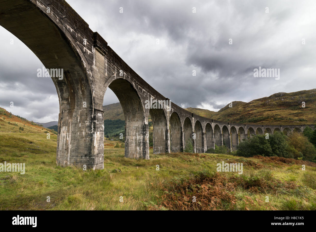 Glenfinnan Viaduct, Scotland Stock Photo - Alamy