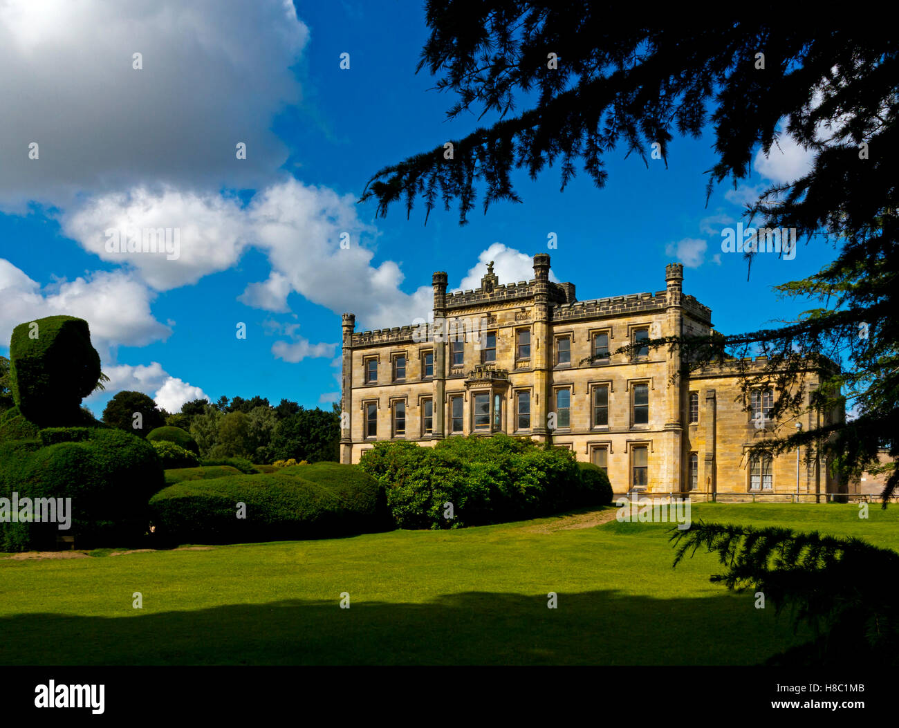 Elvaston Castle a gothic revival stately home in the grounds of ...