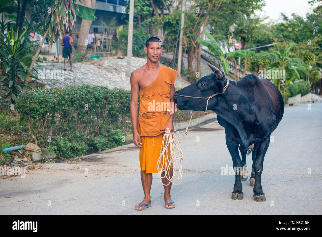 Everyday life of Thai people in Hua Hin Thailand Stock Photo - Alamy
