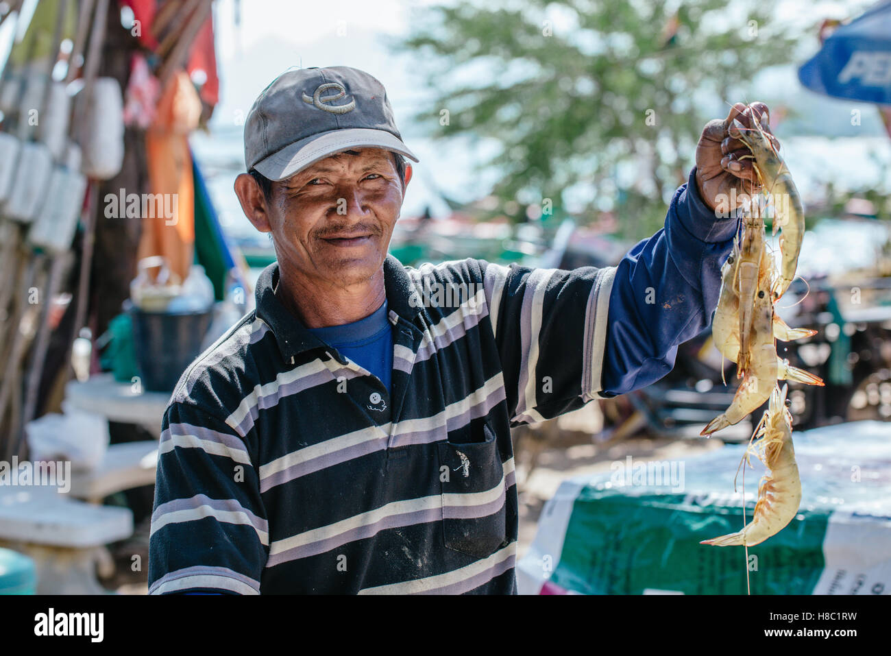 Everyday life of Thai people in Hua Hin Thailand Stock Photo - Alamy