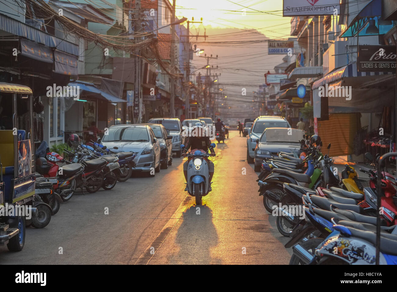 Thai southeast asian travel tourism people culture transport lifestyle ...