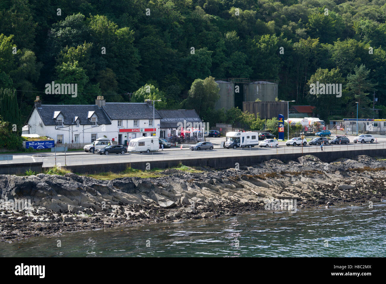 Oban-Mull ferry, Scotland - Craignure to Oban journey. Craignure ...