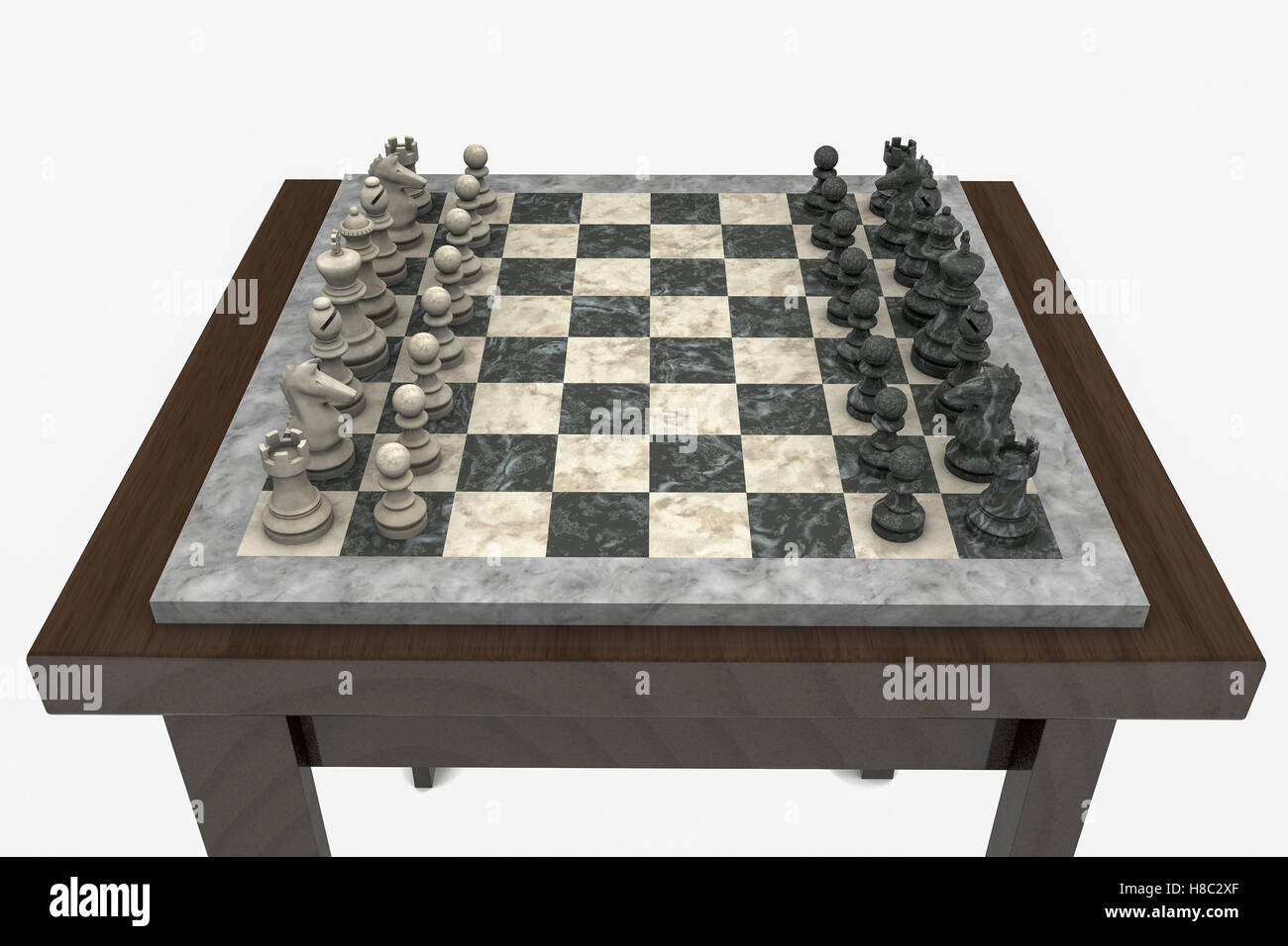A chess game Stock Photo - Alamy