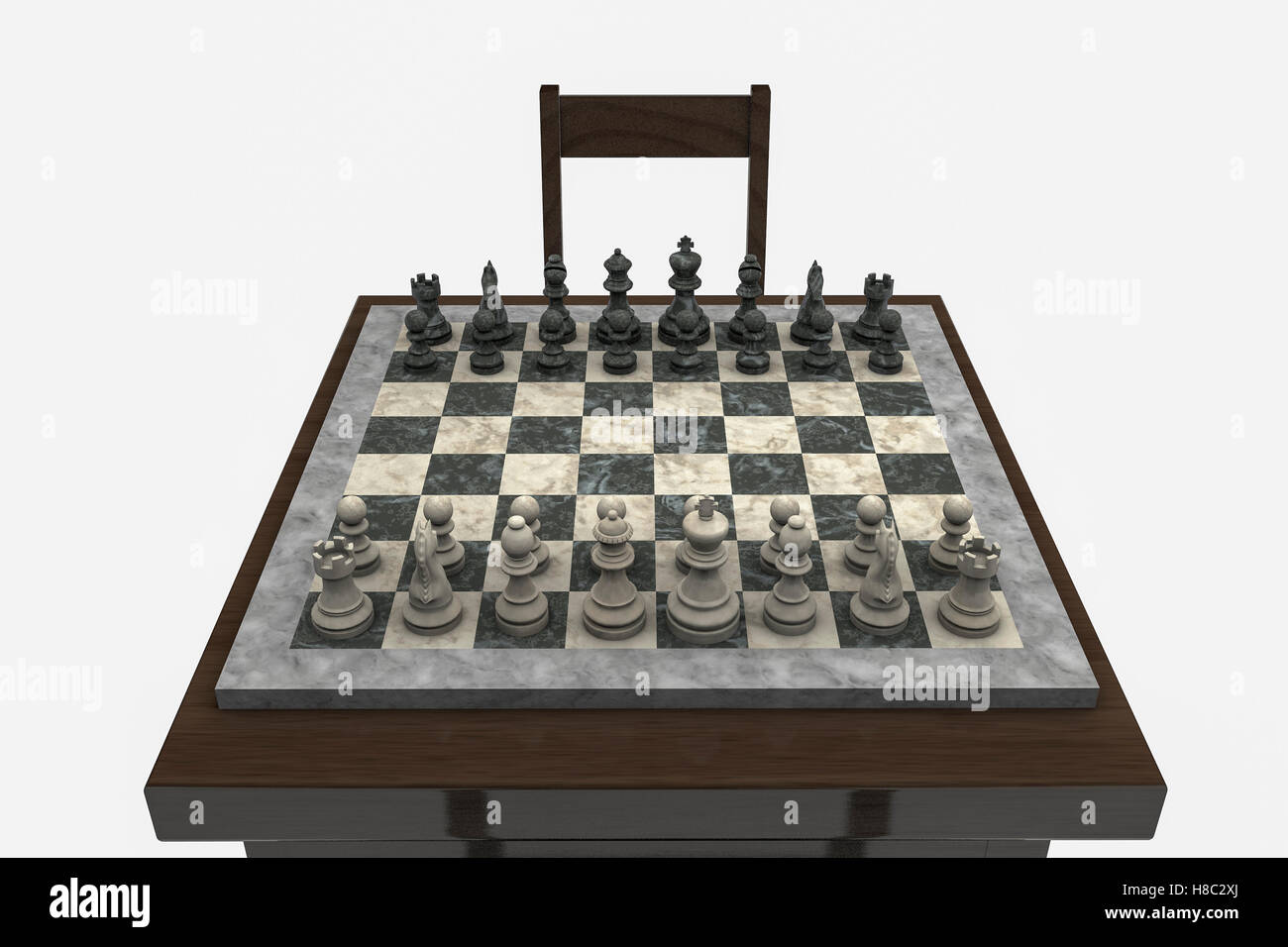 A chess game Stock Photo - Alamy