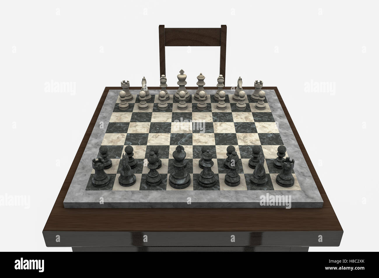A chess game Stock Photo - Alamy