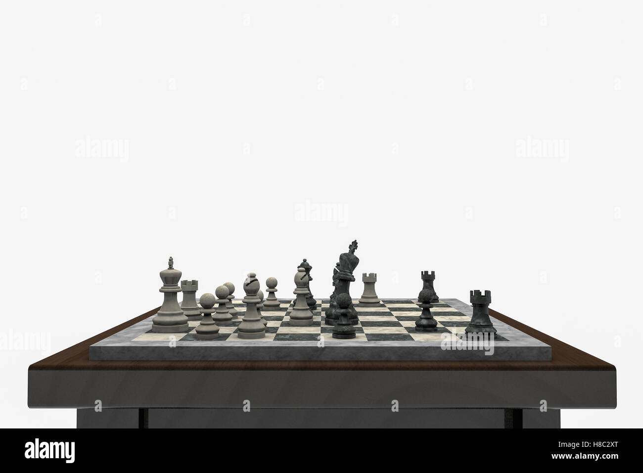 A chess game Stock Photo - Alamy