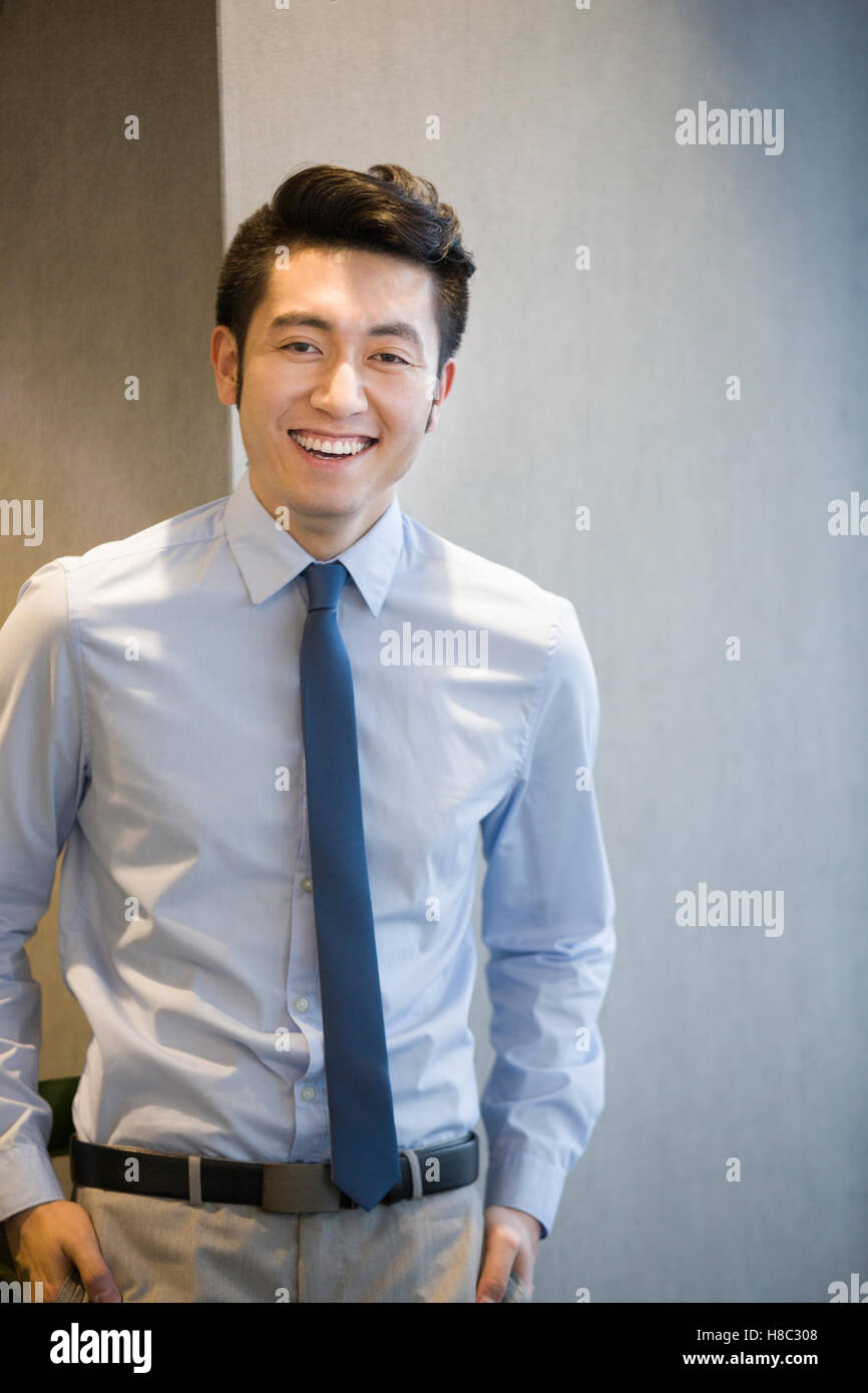 Portrait of confident Chinese businessman Stock Photo - Alamy