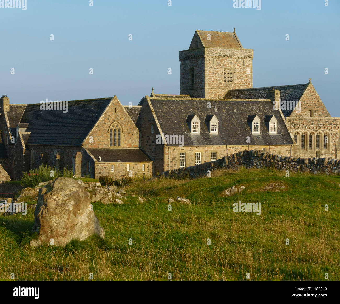 Iona, Scotland - Iona Abbey Stock Photo - Alamy