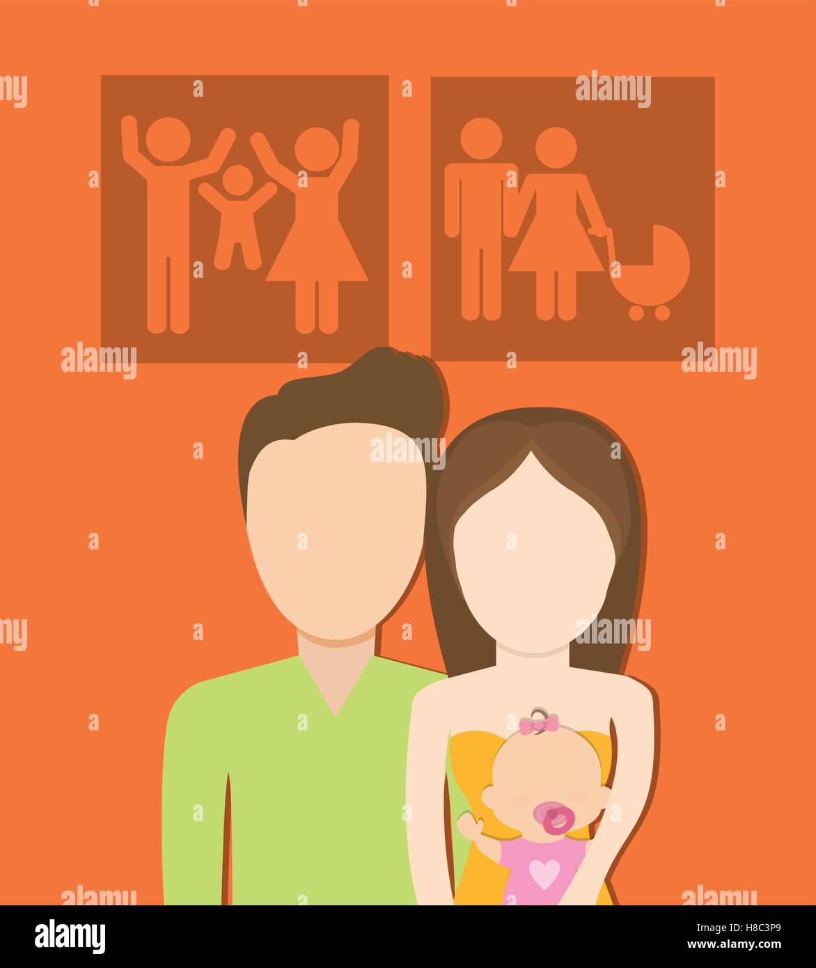 family home relationship Stock Vector Image & Art - Alamy