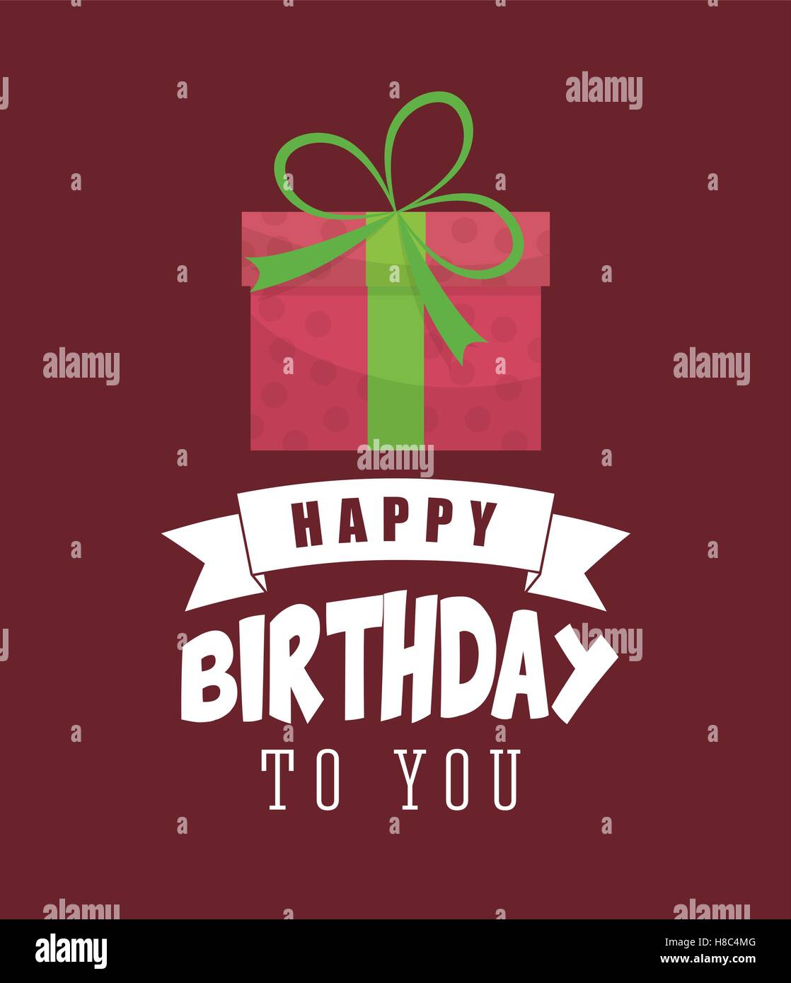 Happy birthday card Stock Vector Image & Art - Alamy