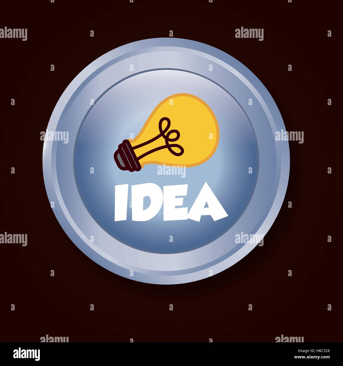 bulb big idea Stock Vector Image & Art - Alamy