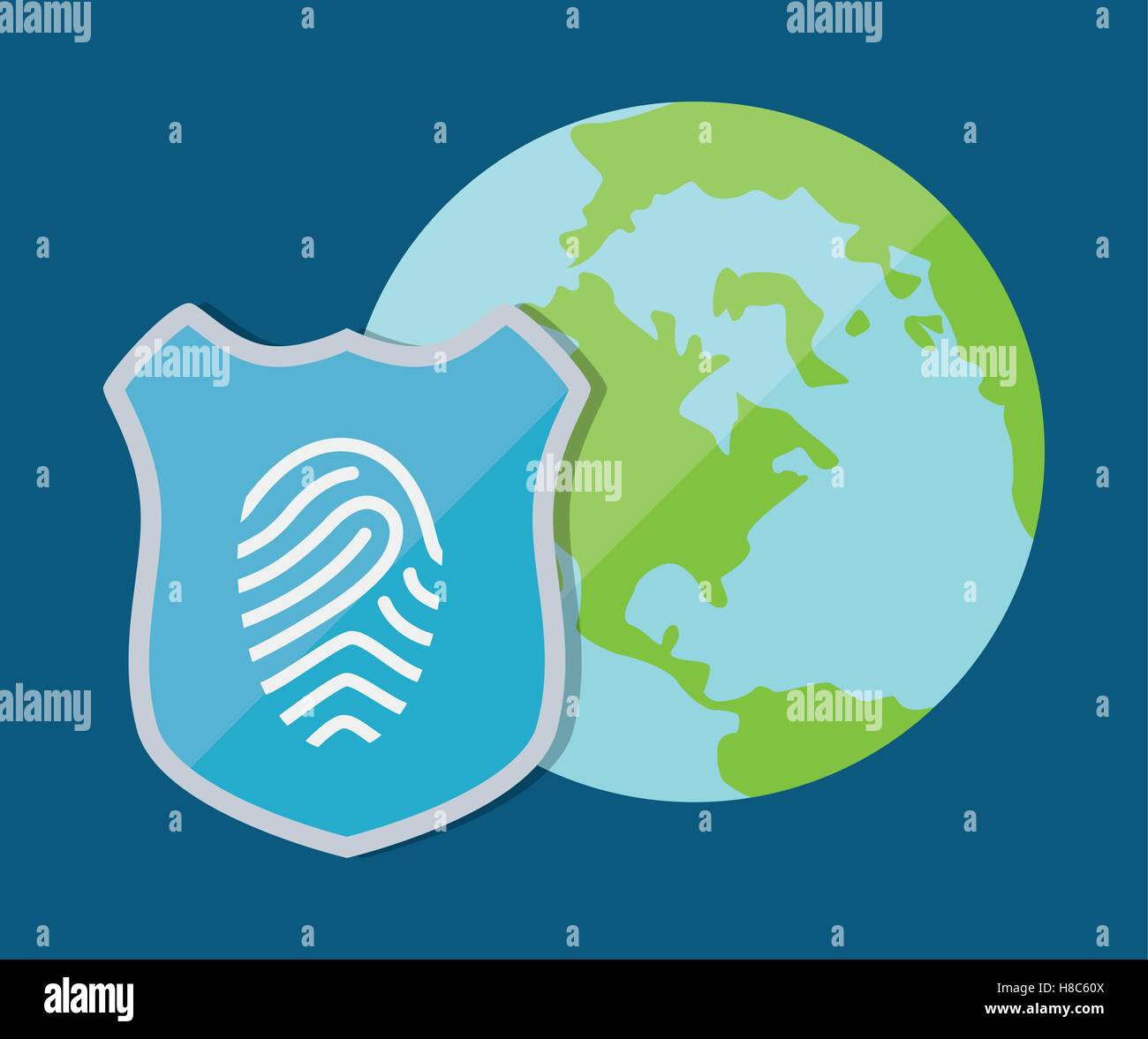 Shield and security system design Stock Vector Image & Art - Alamy