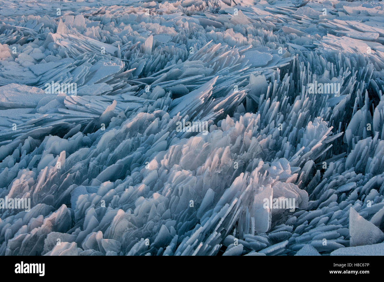 Hummocking ice, Netherlands Stock Photo - Alamy