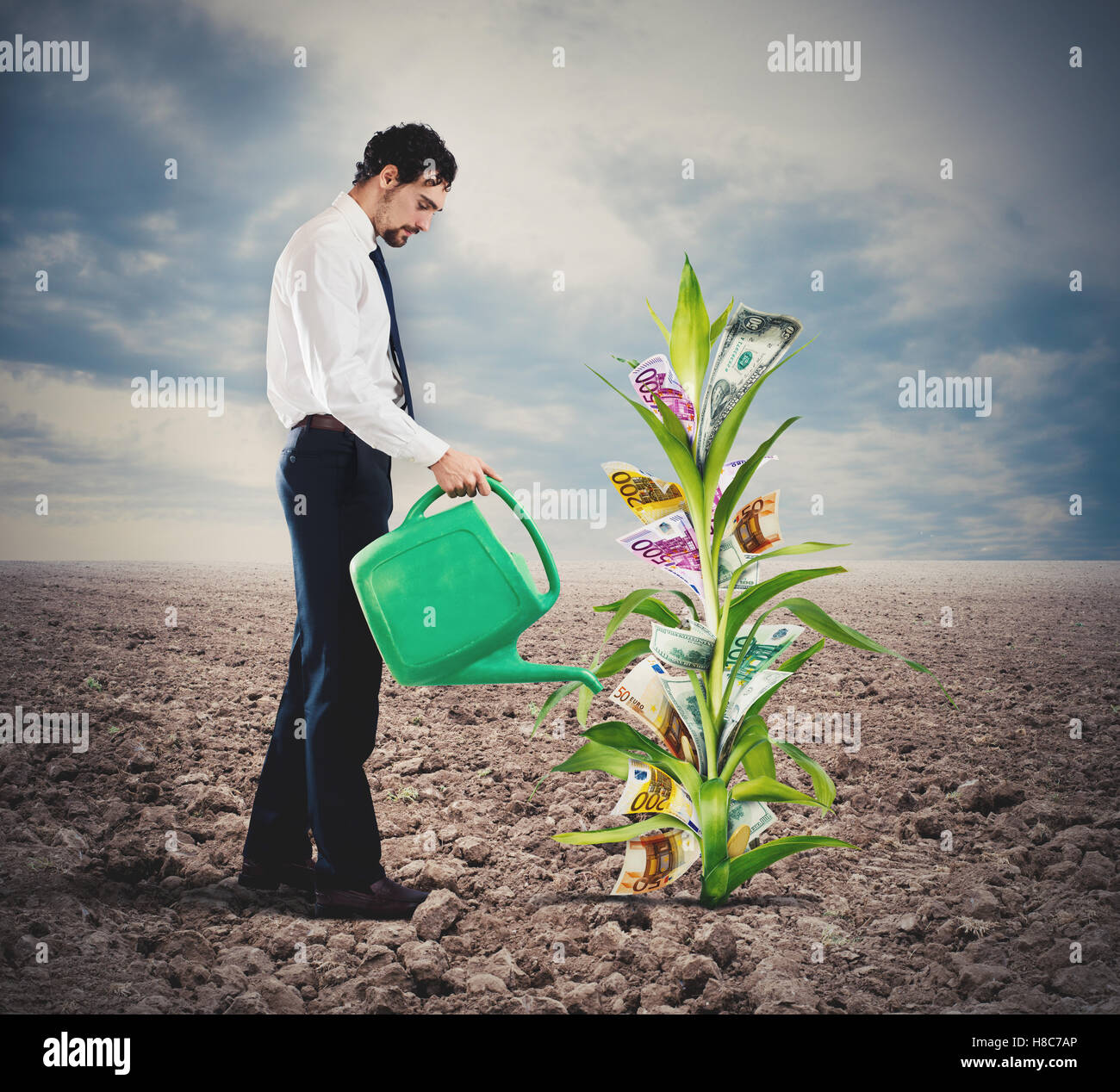 Increase revenue concept businessman hi-res stock photography and ...