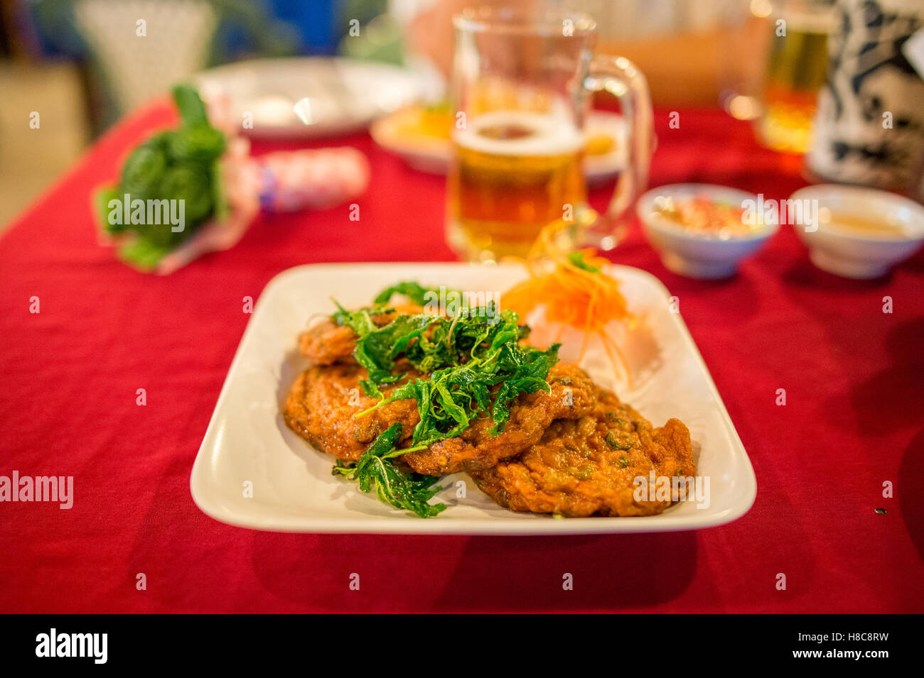 Thai seafood restaurant hi-res stock photography and images - Alamy