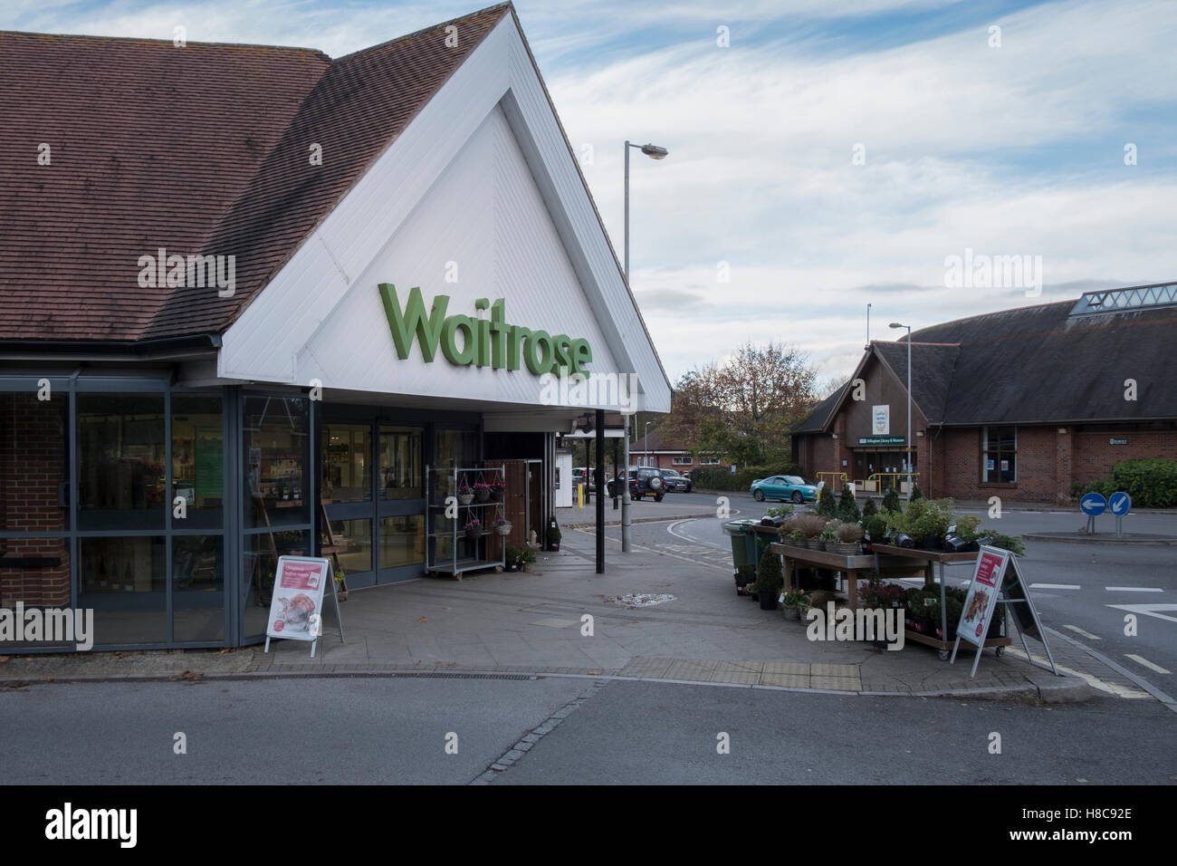 Waitrose Supermarket Architecture England High Resolution Stock ...