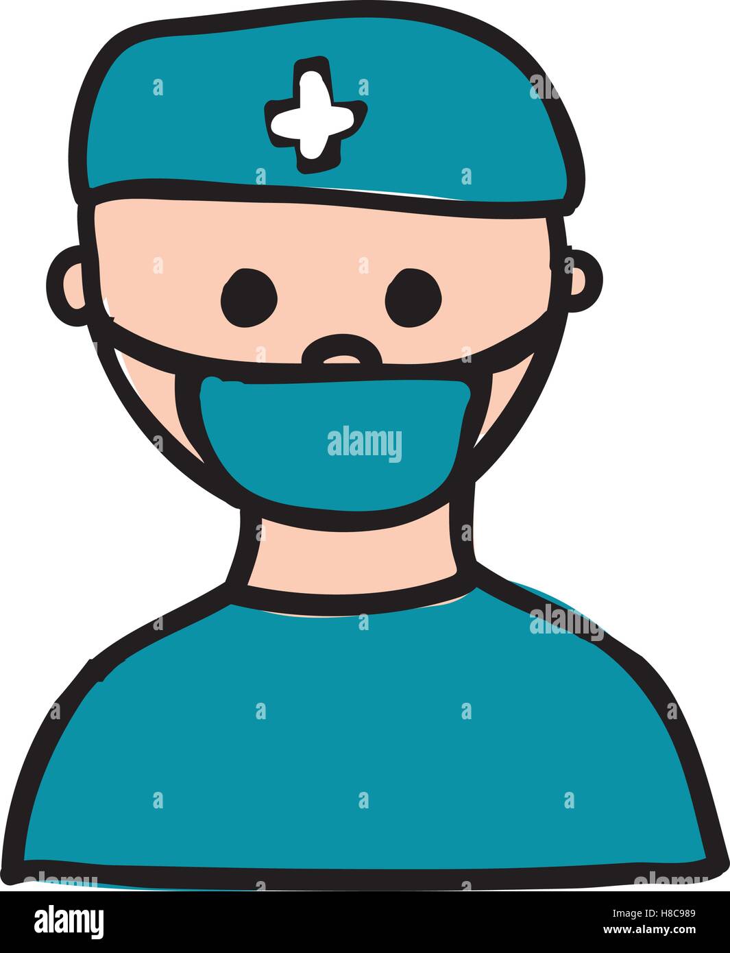 medical doctor icon image vector illustration design Stock Vector Image ...