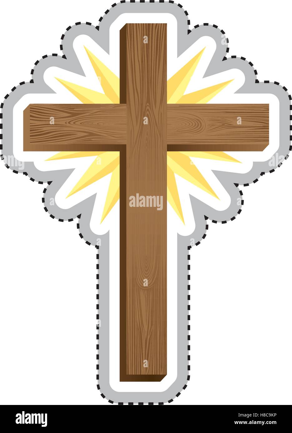 Cross church top Stock Vector Images - Alamy