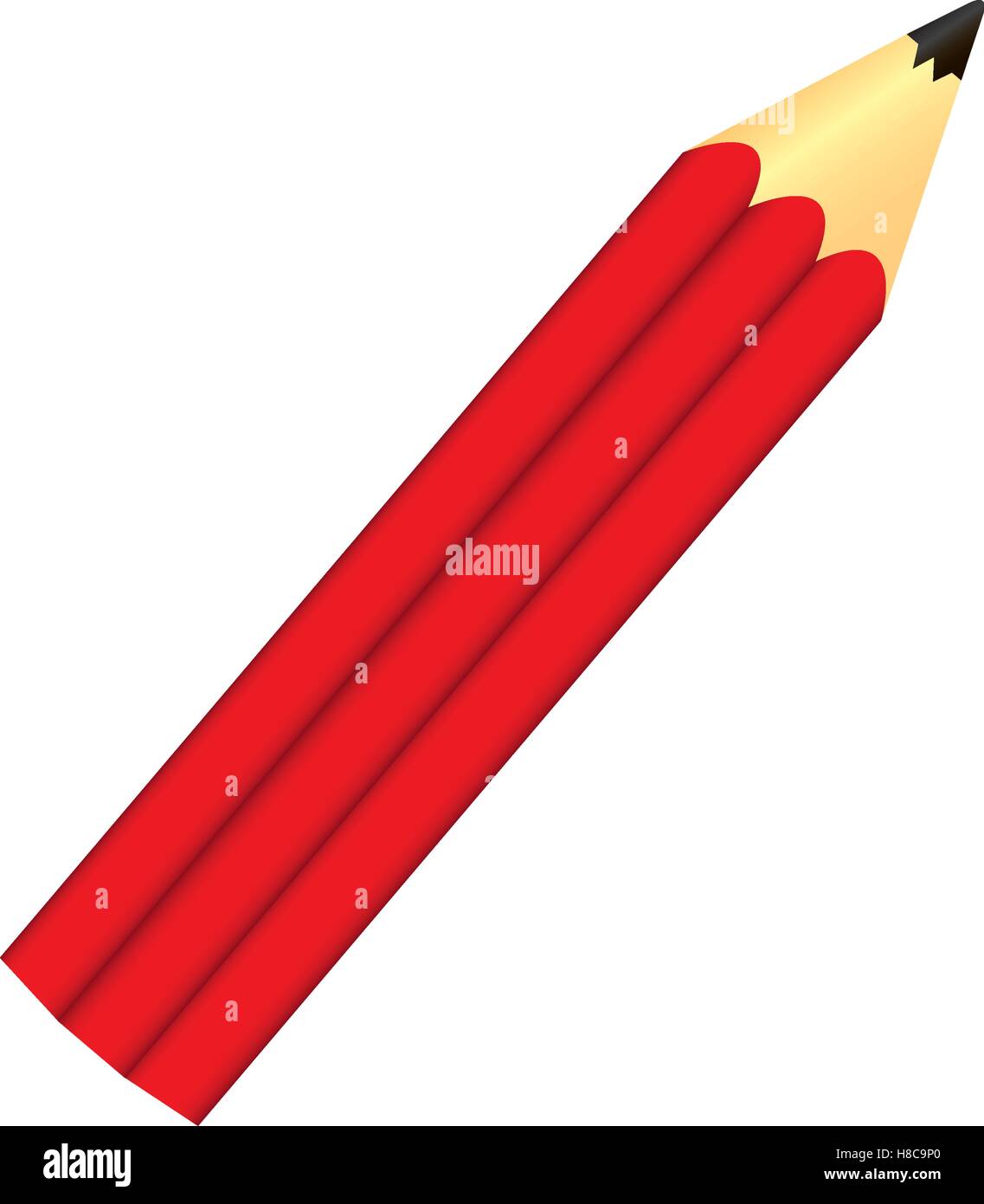 normal pencil icon image vector illustration design Stock Vector Image ...