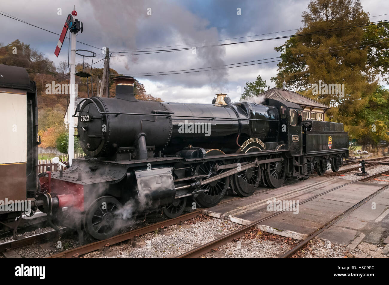 Foxcote manor steam locomotive hi-res stock photography and images - Alamy