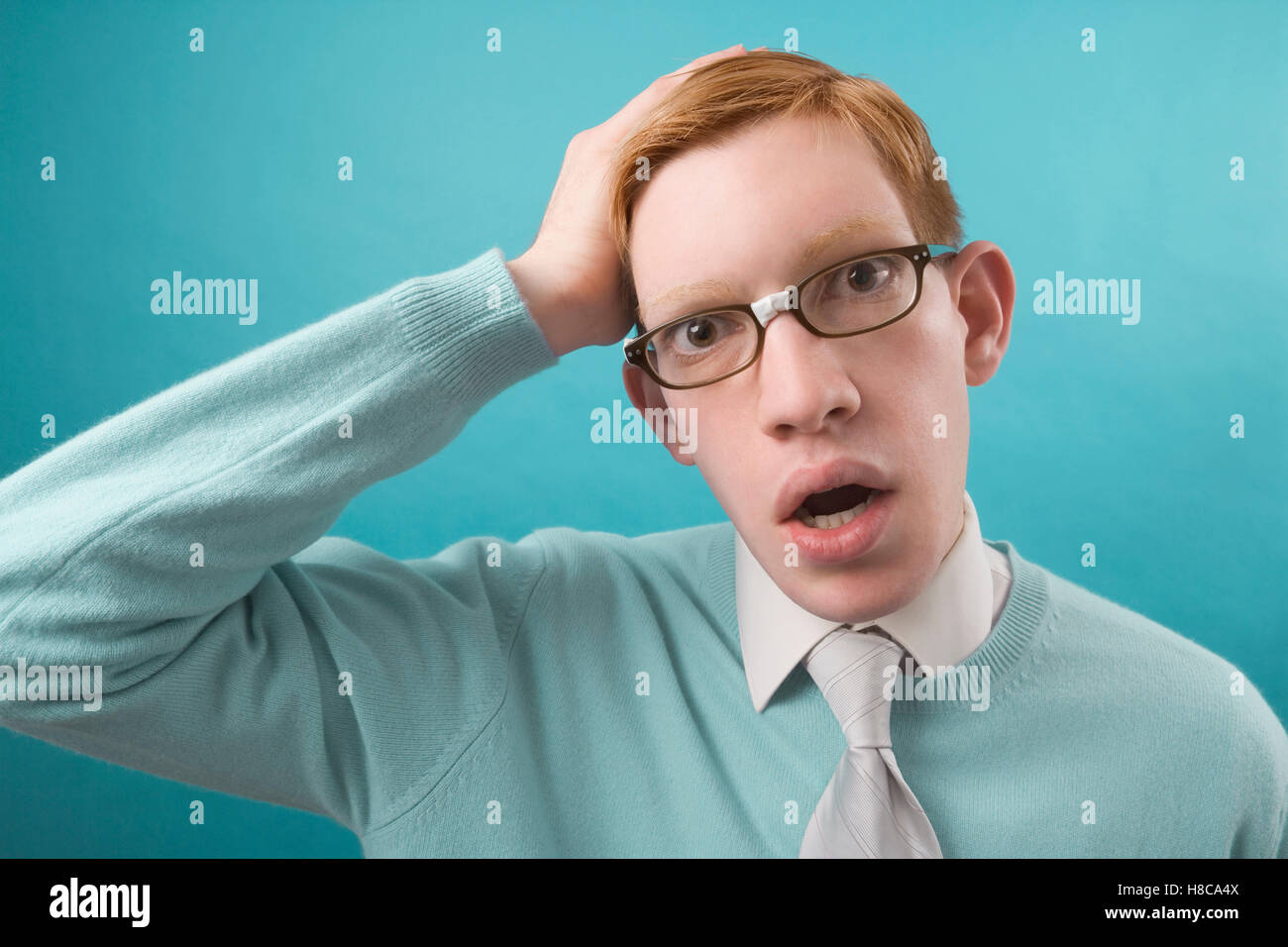 Stressed out man Model Release Stock Photo - Alamy