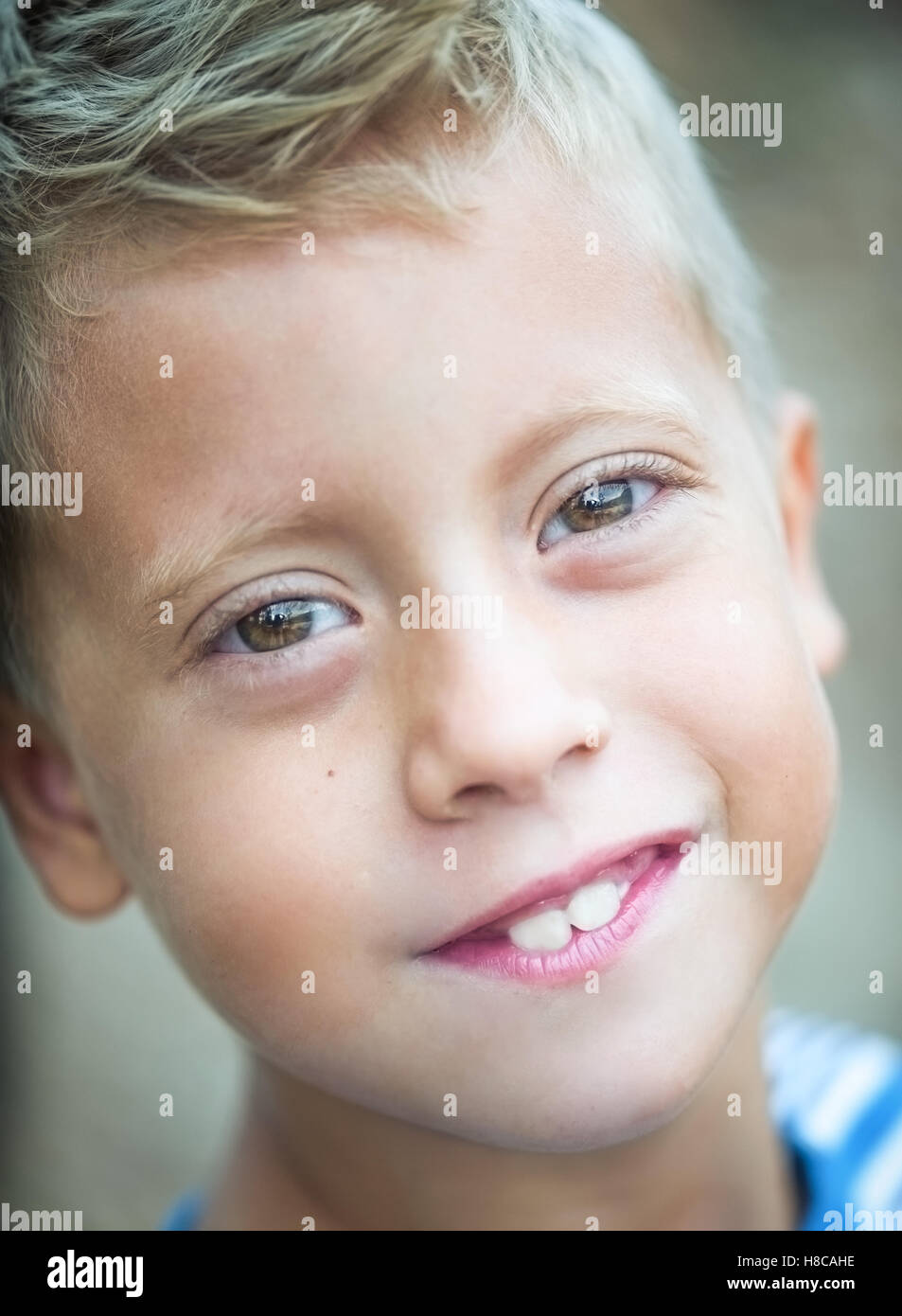 Happy little boy Stock Photo - Alamy