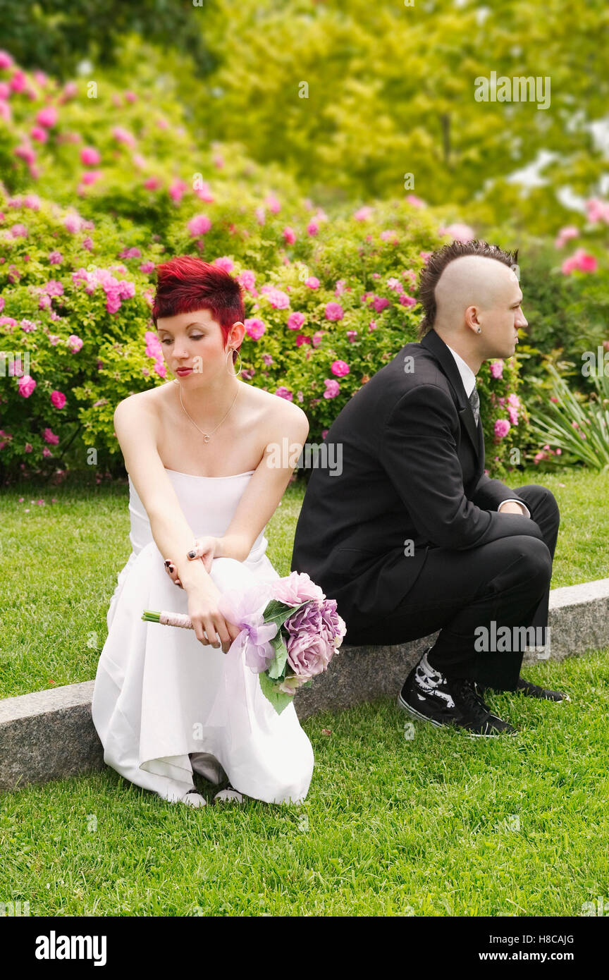 Portrait of married couple Stock Photo - Alamy
