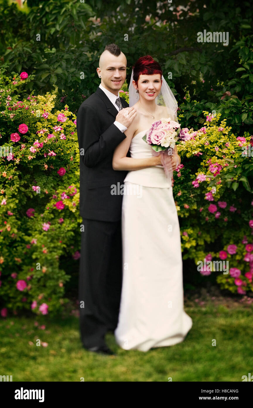 Portrait of married couple Stock Photo - Alamy