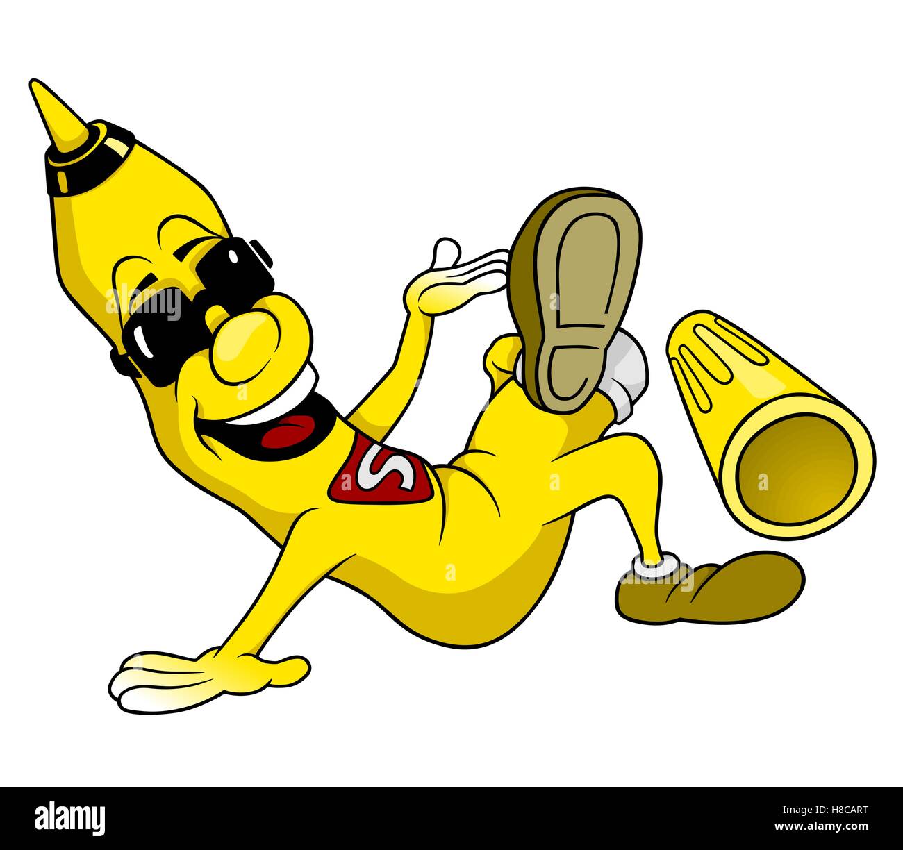 Yellow Felt Tip Pen Stock Vector Image & Art - Alamy