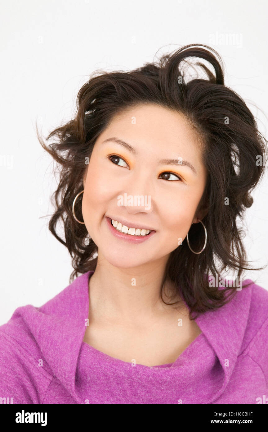 Asian female portrait Stock Photo - Alamy