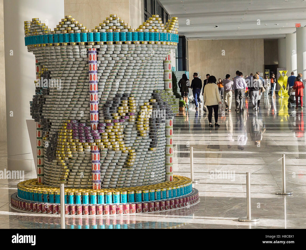 What Goes Around Cans Around by Gensler in the 24th annual Canstruction ...