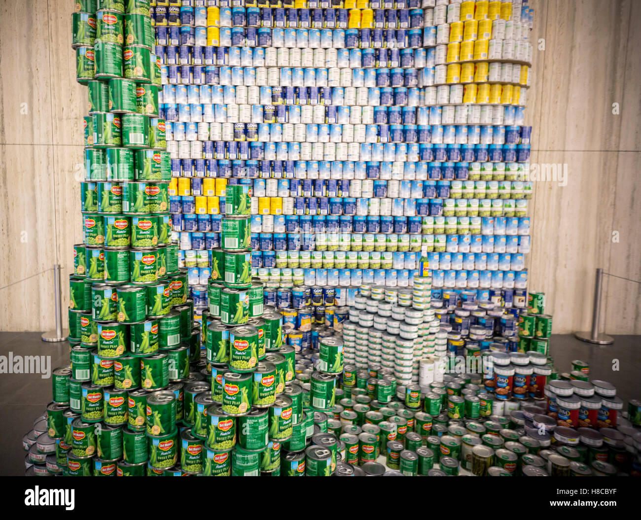 Vincent Can Gogh by Silman in the 24th annual Canstruction Design ...
