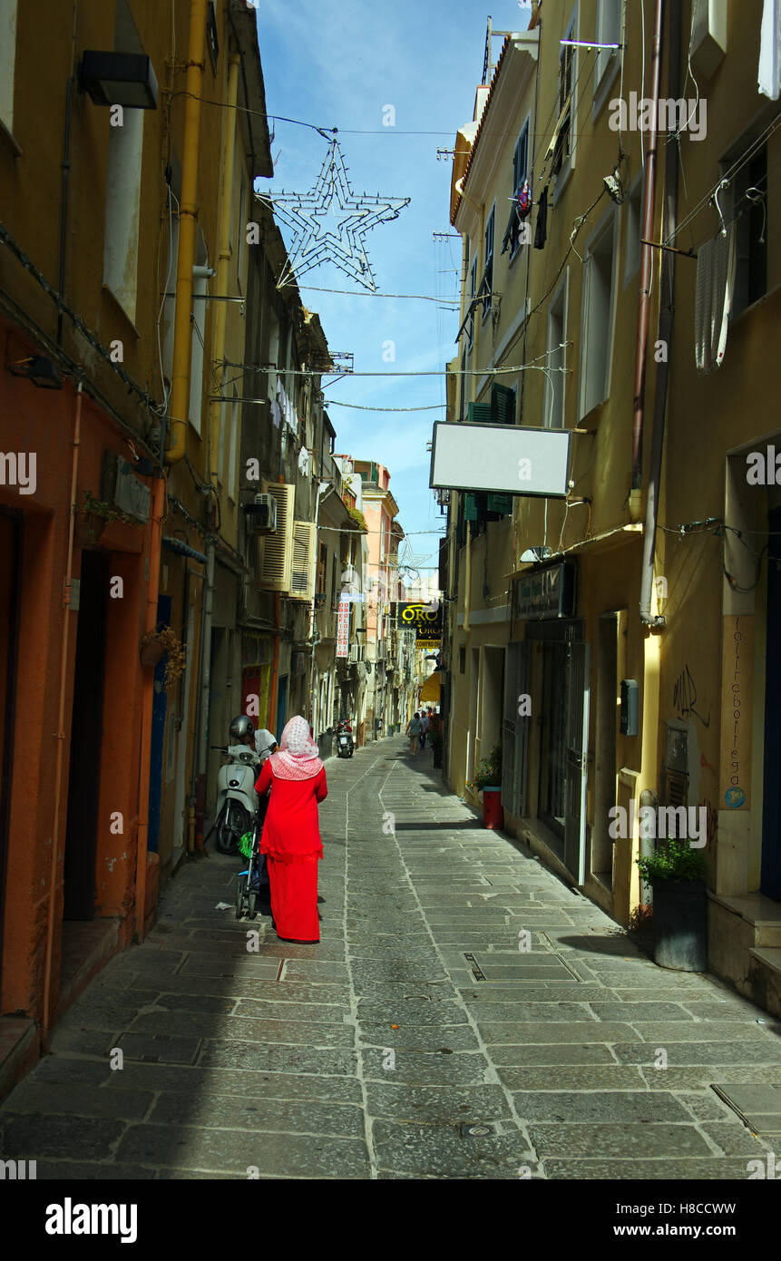 Sassari, Sardinia. Old town center Stock Photo - Alamy