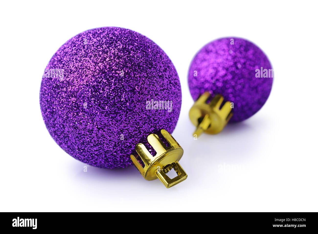 Two golden balls hang hi-res stock photography and images - Alamy