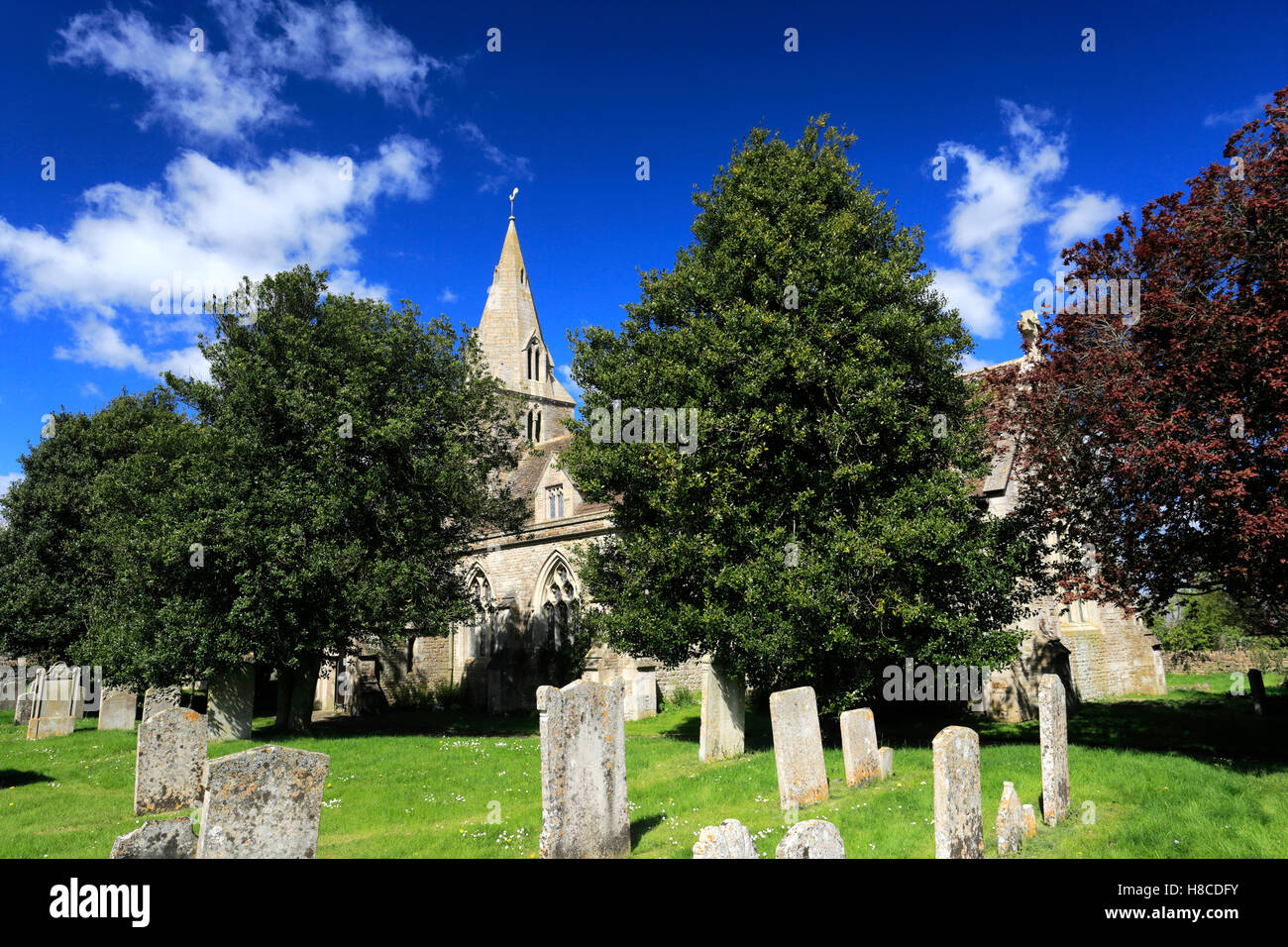 Laxton church northamptonshire england hi-res stock photography and ...