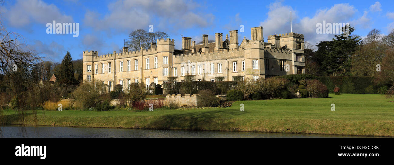 The house at Deene Park, the seat of the Brudenell family since 1514 ...