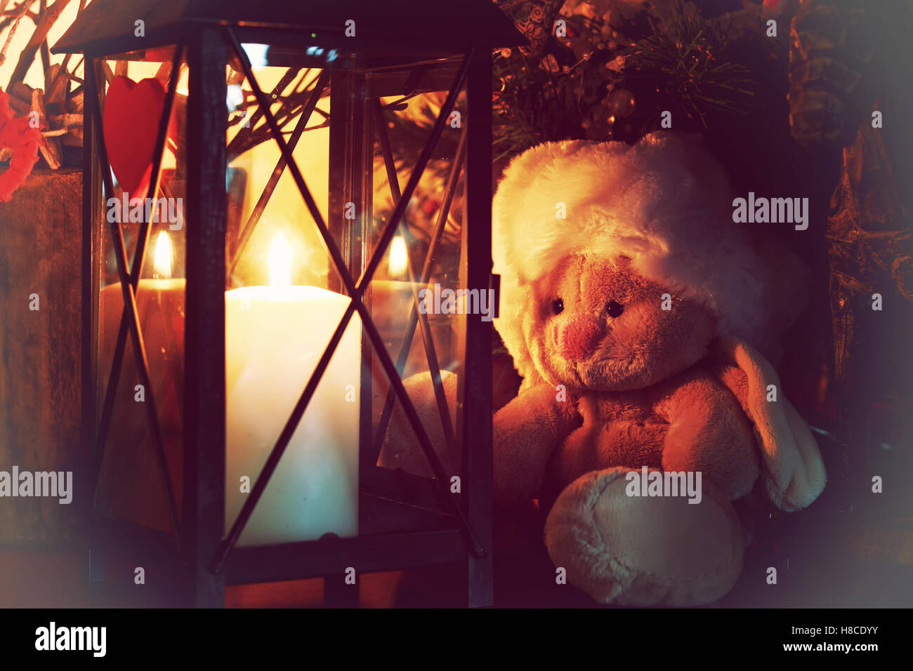 toy candle lamp Stock Photo - Alamy
