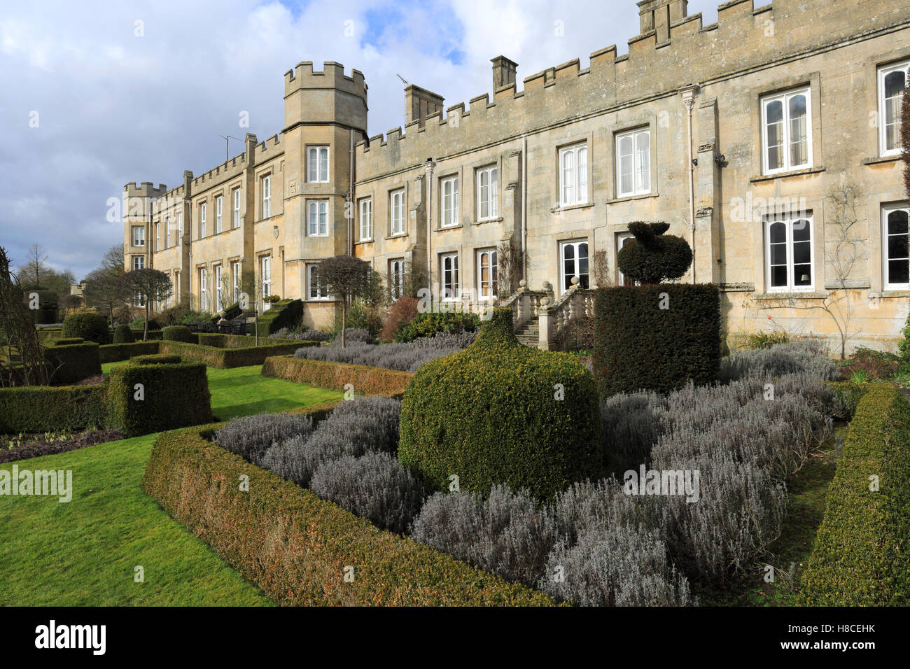 The house at Deene Park, the seat of the Brudenell family since 1514 ...