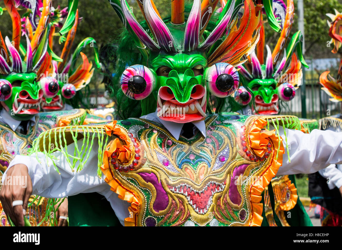 Mask from diablada dance from hi-res stock photography and images - Alamy