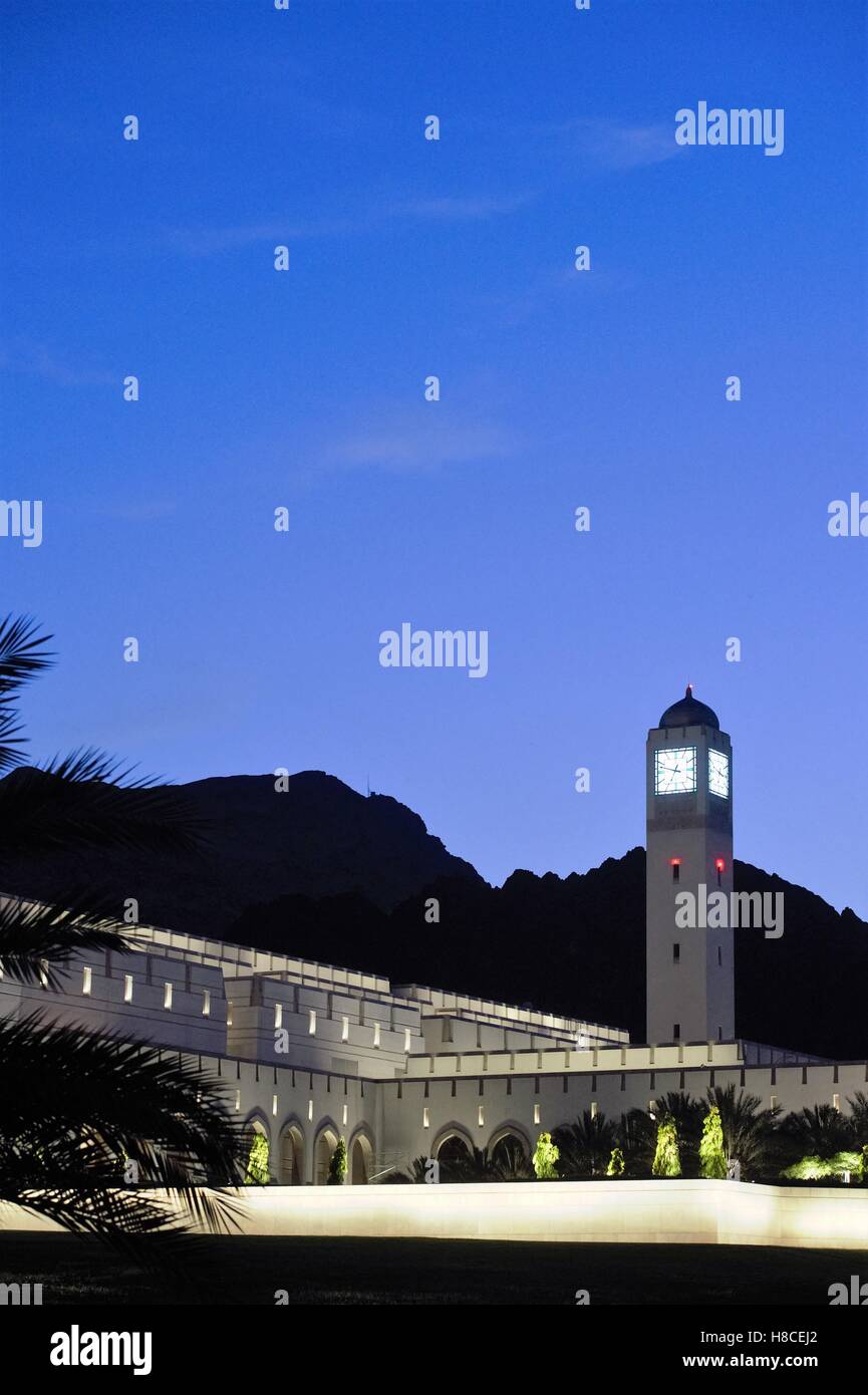 Government offices in Muscat, Oman in the center of the city Stock ...