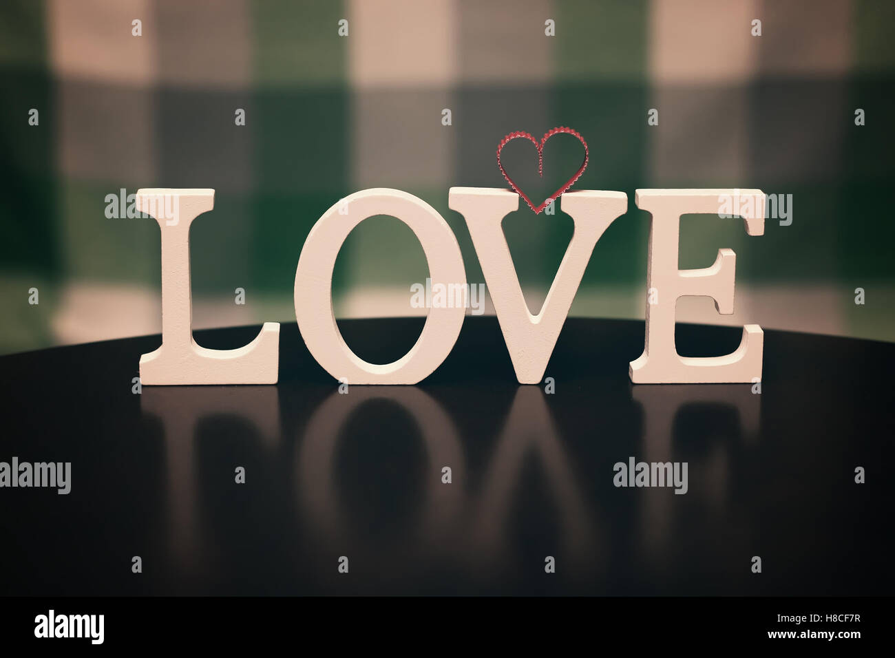 love shape text letter Stock Photo - Alamy