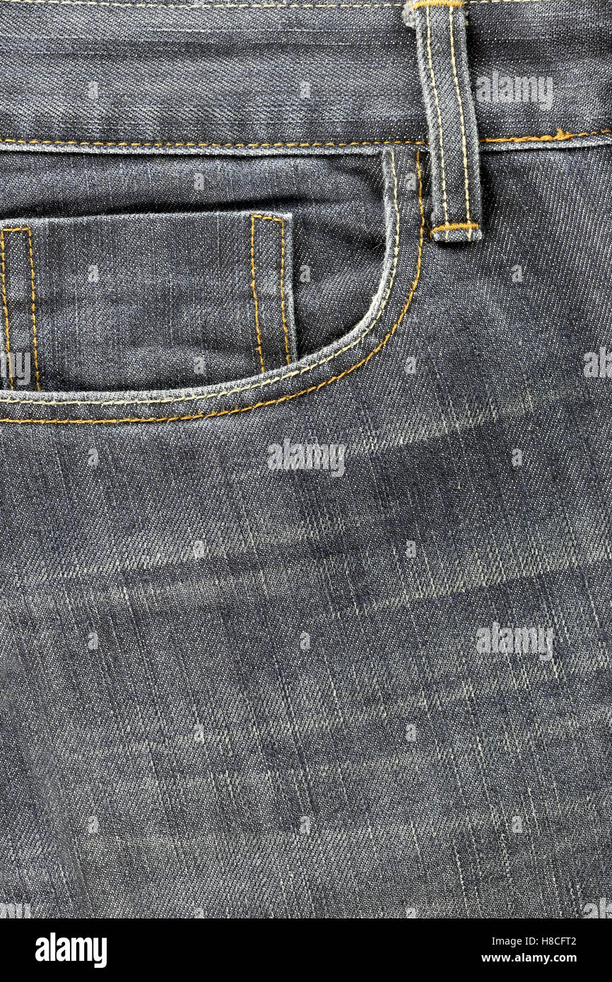 Front pocket of jeans for design Fashion background Stock Photo - Alamy