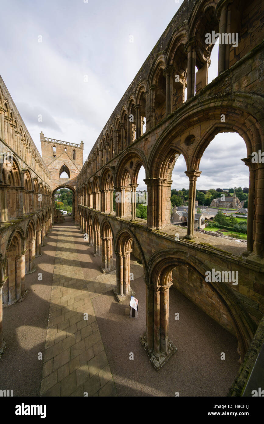 Jedburgh abbey in scottish borders hi-res stock photography and images ...