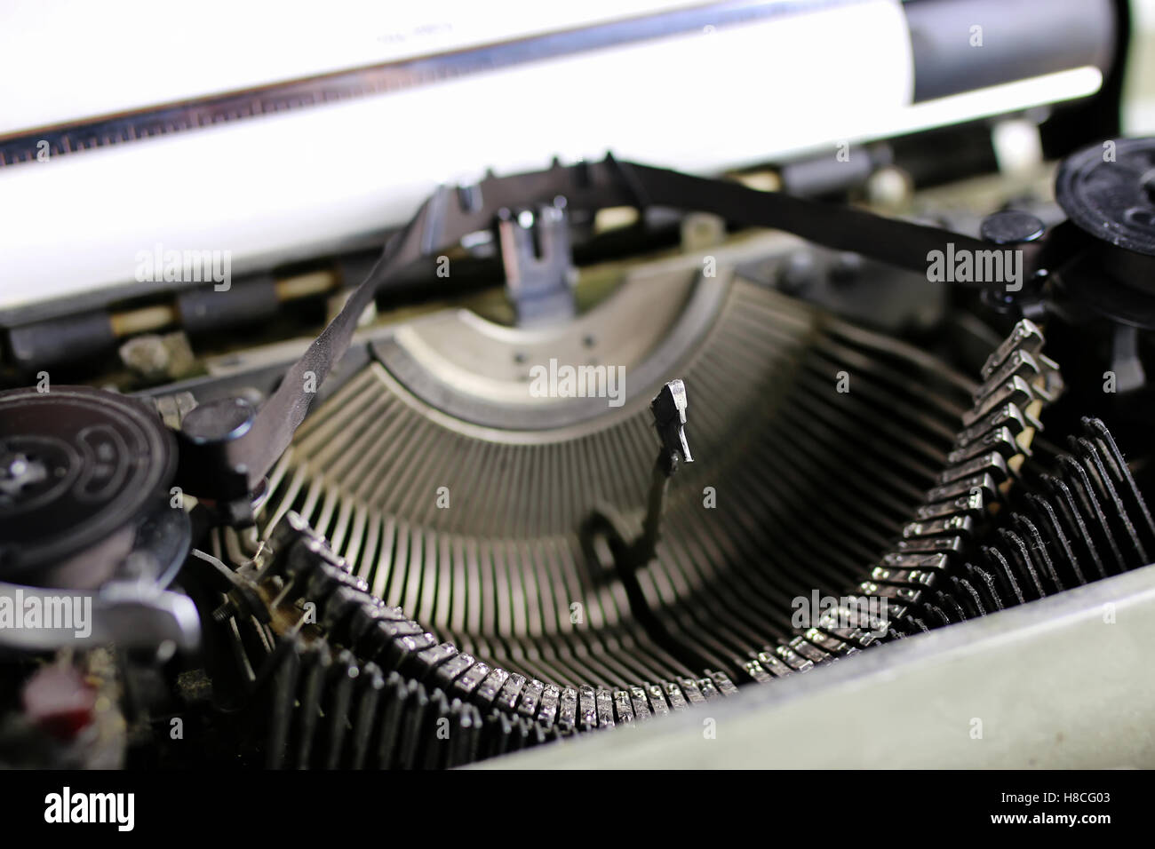 retro typewriter letter Stock Photo - Alamy