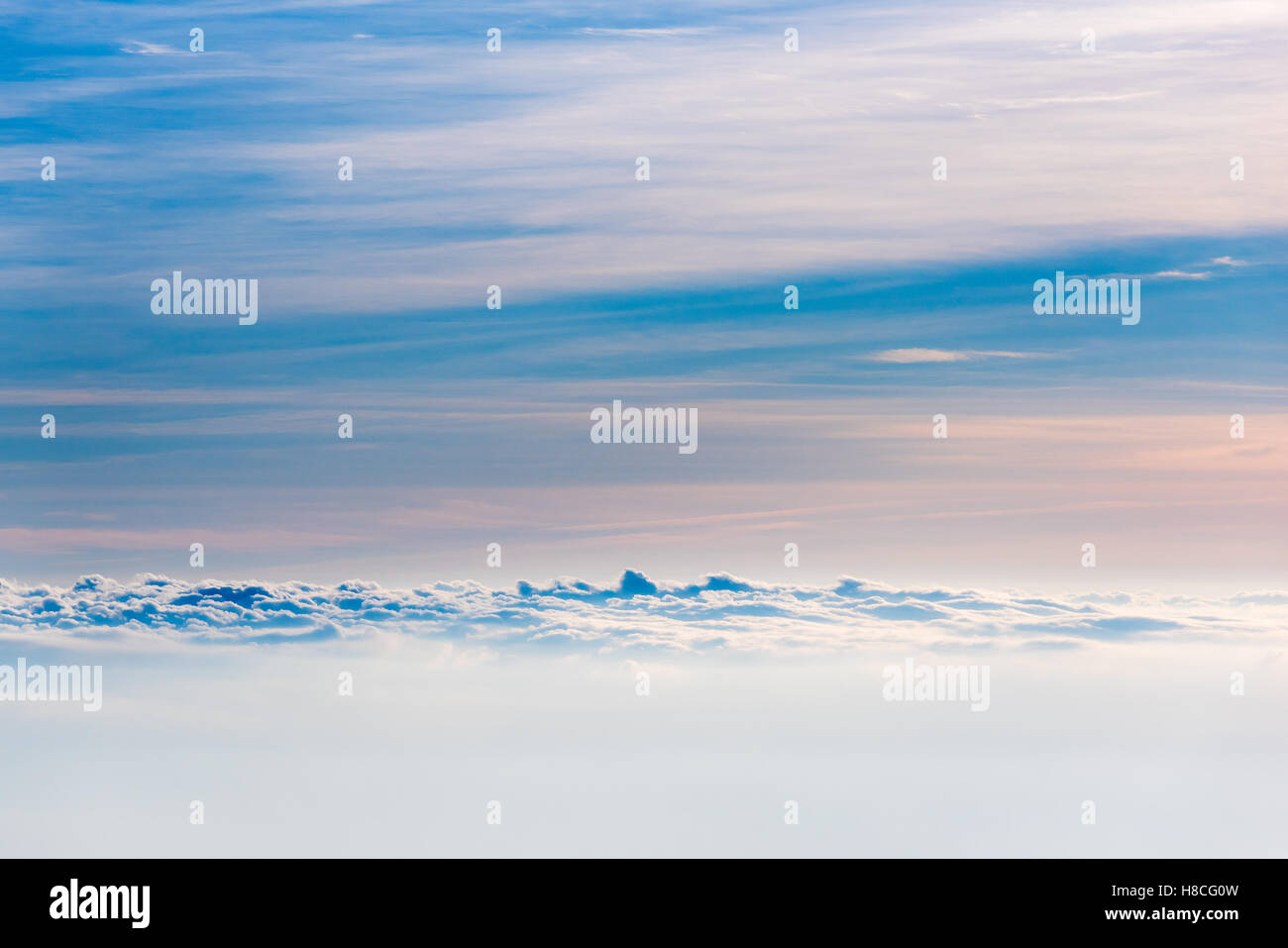 Clouds on the horizon Stock Photo - Alamy